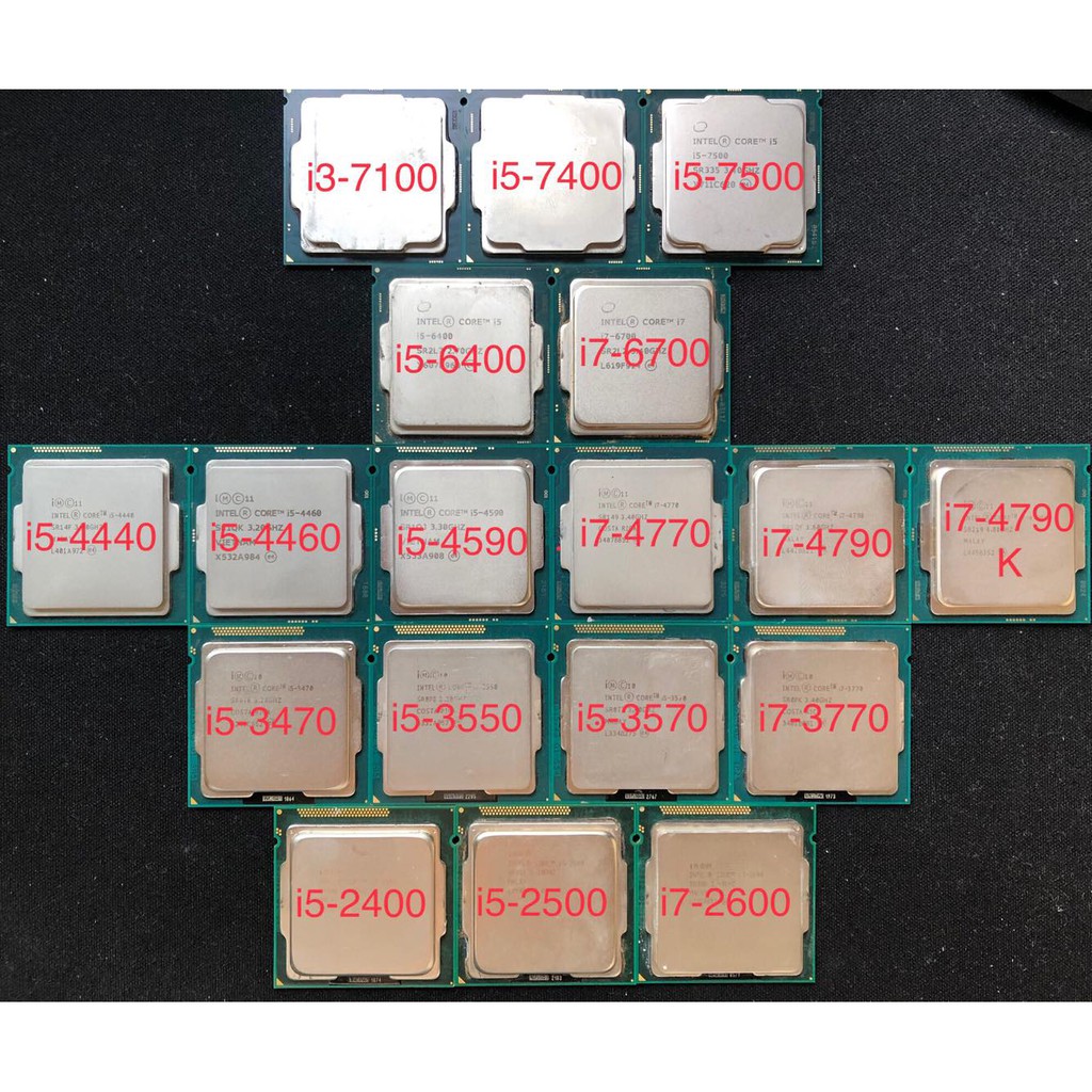 พร้อมส่ง i7-2600 i7-3770 i7-4770 i7-4790 i7-6700 i7-6700K i7-7700 i7 ...
