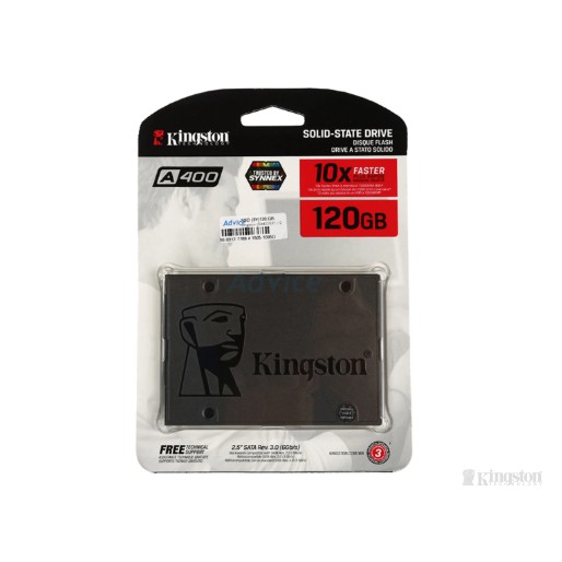 120 GB SSD SATA Kingston A400 (SA400S37120G) | Shopee Thailand