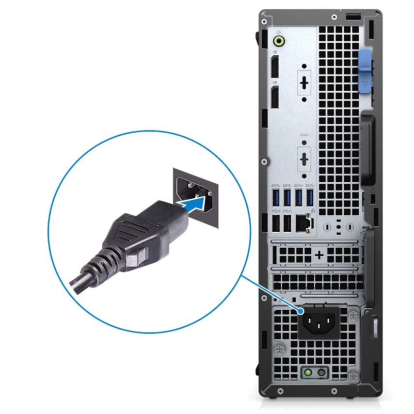 Dell Desktop OPTIPLEX 3080SF I3-10100/UMA/4G/1TB/UBU + VGA PORT (ICT1 ...