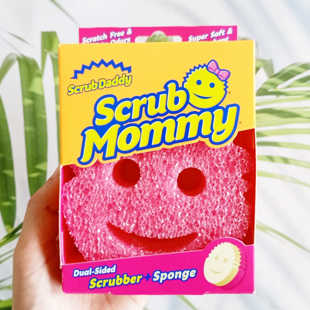 ฟองน้ำอเนกประสงค์ Scrub Mommy® Dual-Sided Scrubber+Sponge (Scrub Daddy ...