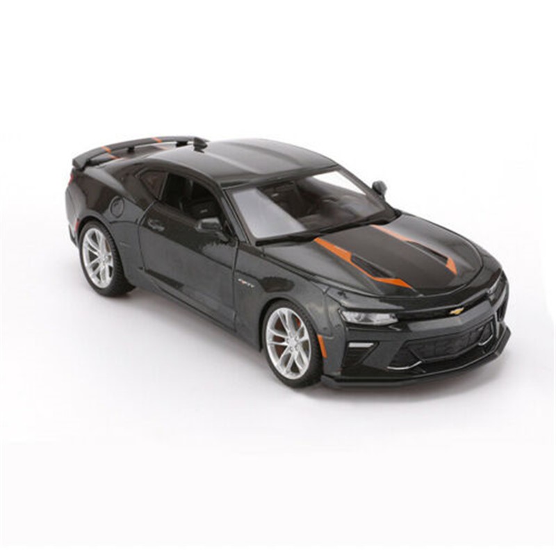 Matte Black 1:36 Scale Metal Diecast Licensed Collection Classic Car ...