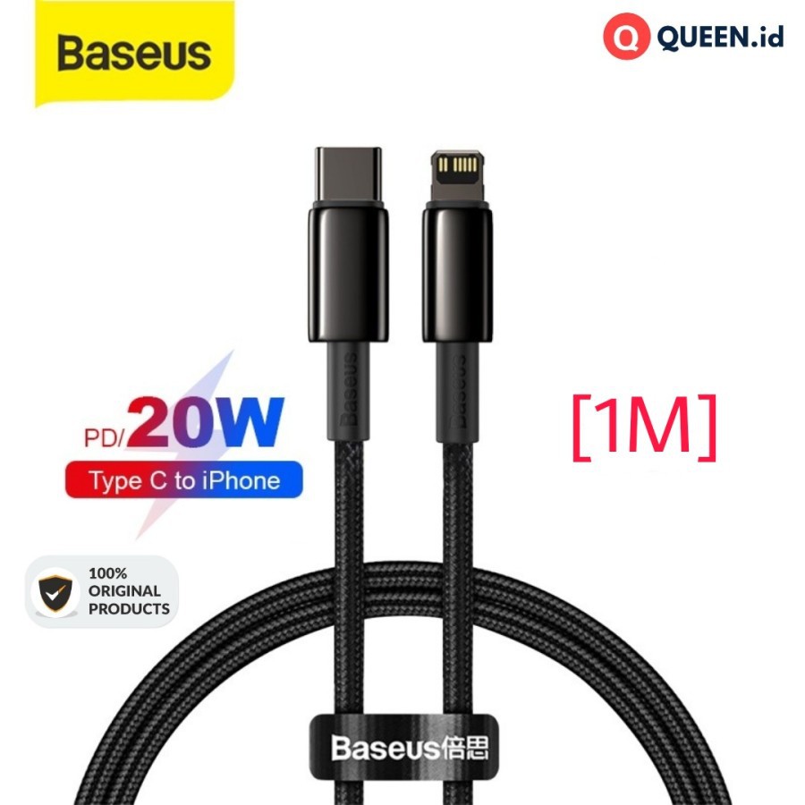 Baseus สายชาร์จทังสเตน Usb Type C To Lightning Iphone 12 Pd 1 เมตร 20 ...