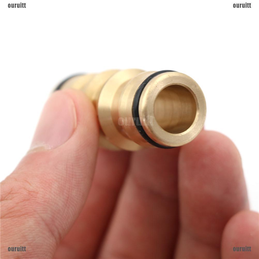 SP Brass Quick Hose Pipe Joint Connector Male to Male 1/2" Garden ...