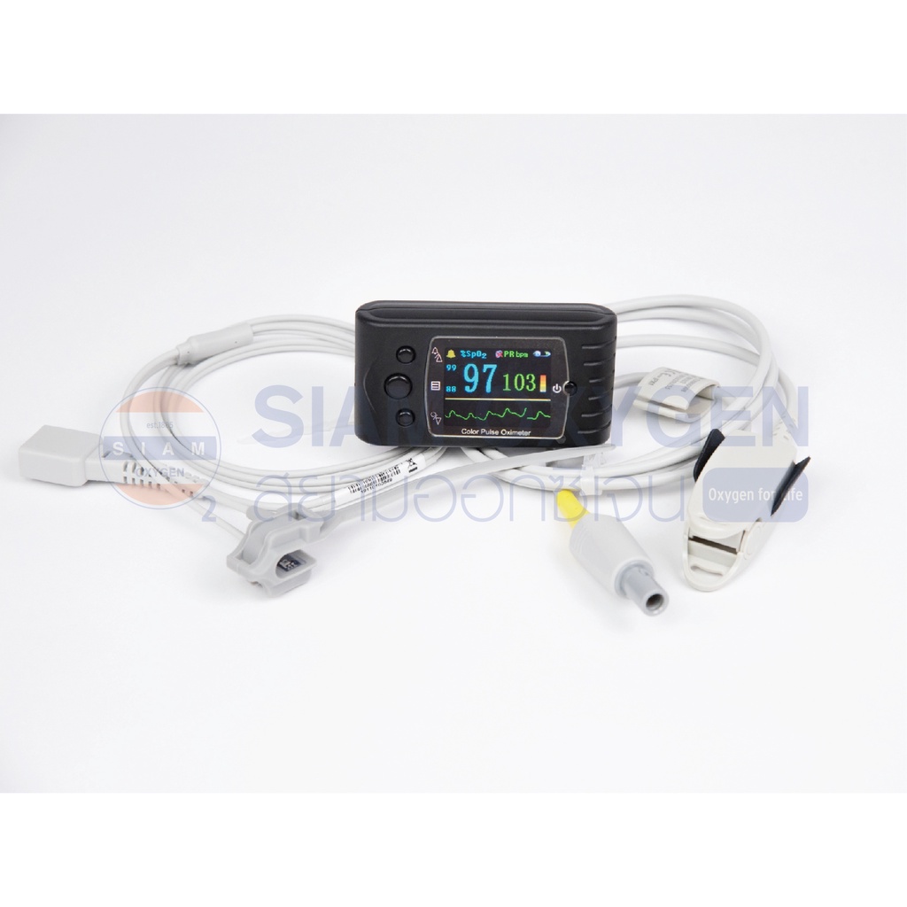 เครื่องวัดออกซิเจนปลายนิ้ว ยี่ห้อ Contec รุ่น CMS60C รับประกัน 1 ปี เครื่องวัดออกซิเจน เครื่อง ...
