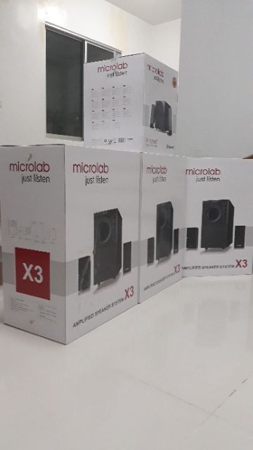 MICROLAB X3 2.1 SPEAKER (ริมแดง) - computer.dd - ThaiPick