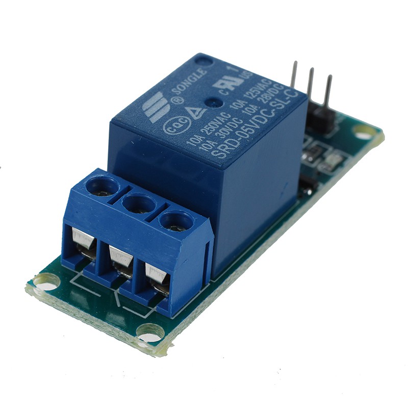 บอร์ดโมดูลรีเลย์ช่องสัญญาณ 5 V Active Low 1 Channel Arduino Pic Avr Mcu ...