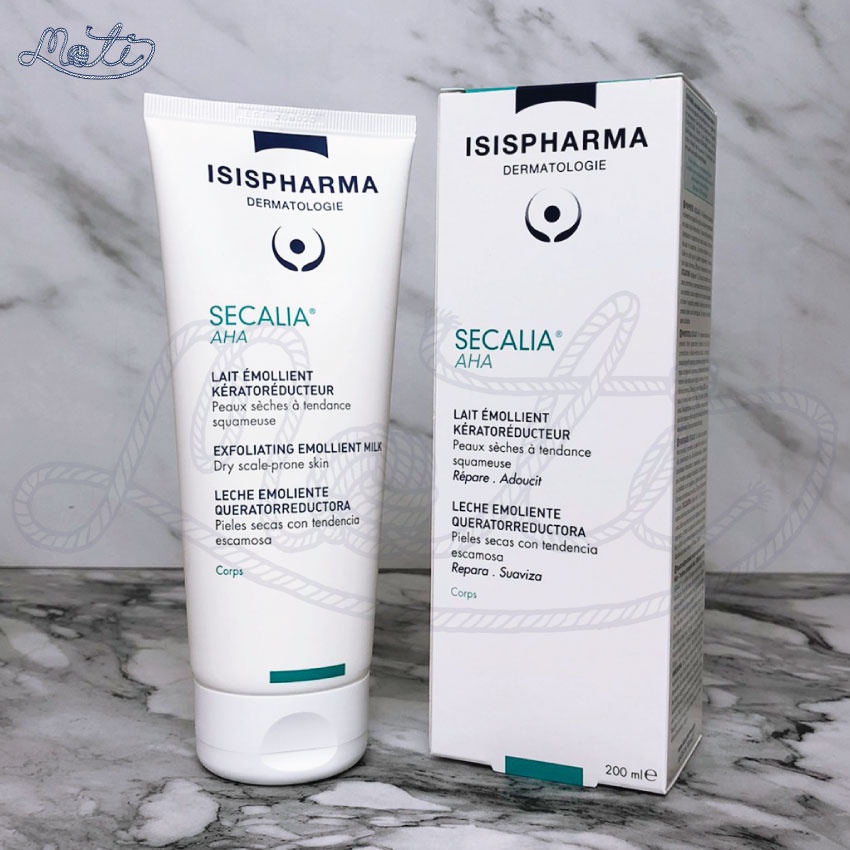 Secalia AHA (EXP 2026) ISISPHARMA โลชั่น สำหรับ ผิวแห้งมาก ผิวแพ้อักเสบ ...