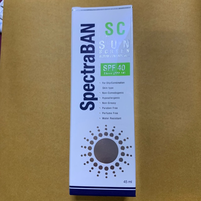 [ทักแชท รับโค้ดส่วนลด] Spectraban SC SPF 40 PA+++ 45 Ml. [9308184 ...