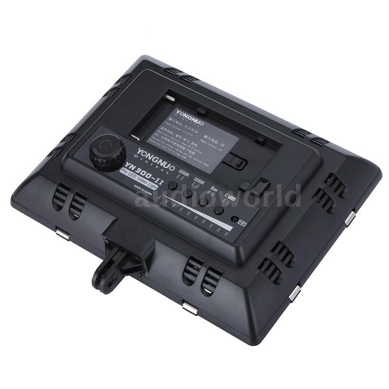 yongnuo yn - 300 ii ไฟ led สามารถปรับสีได้ 3200 k - 550 - audioworld.th ...
