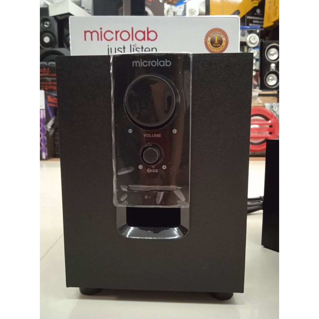 ลำโพง Speakers microlab M-106BT Blutooth ชุดเครื่องเสียง 2.110 มีลำโพง 3 ตัวเล่นบลูทูธได้ มี ...
