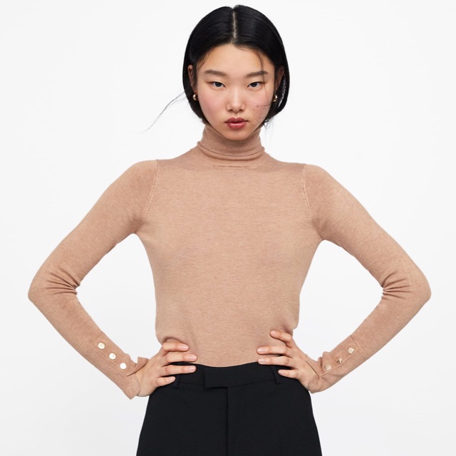 Used once Zara Basic High Neck Sweater Size S - mmimmimeme - ThaiPick