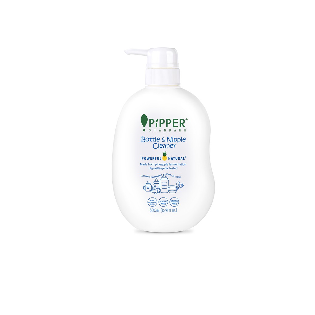 Pipper Standard น้ำยาล้างขวดนม กลิ่นเจนเทิลเฟรช ขนาด 500 มล. | Shopee ...
