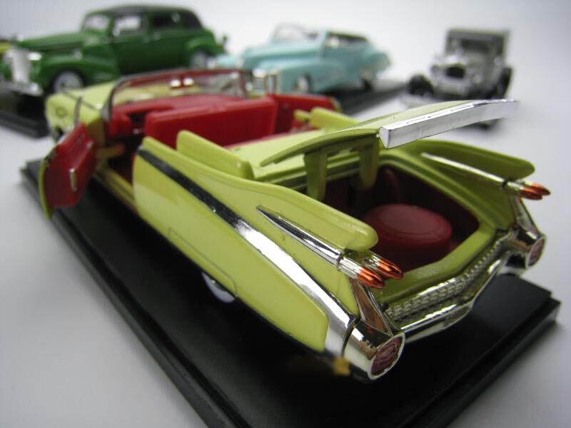 132 Alloy Die Cast Sigma Cadillac Yellow Convertible Model Toy Car ...
