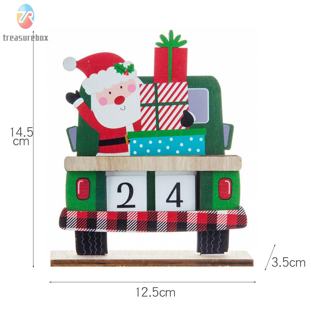 TRSBXCalendar Christmas Decoration Christmas Month Countdown Decoration ...