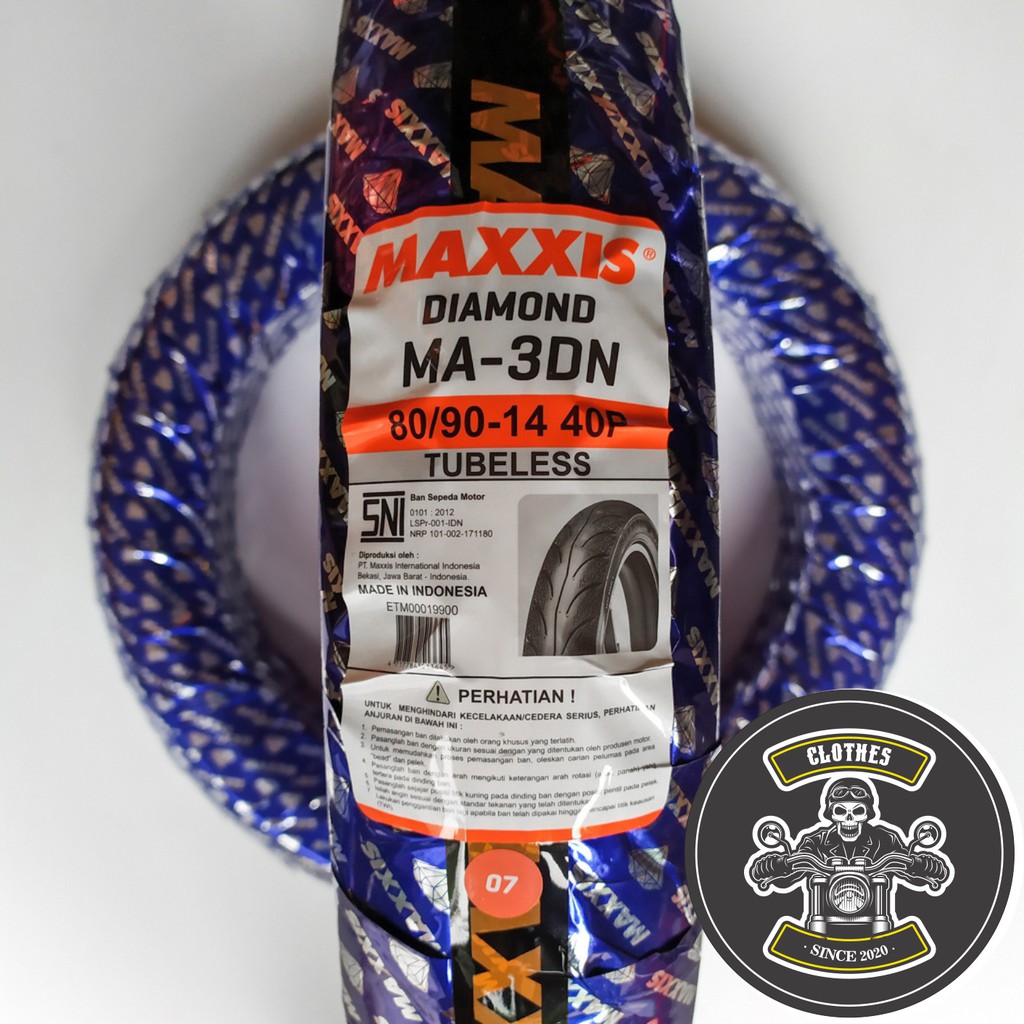 ยางล้อรถ Maxxis Diamond Ma-3Dn 80 / 90-14 | Shopee Thailand