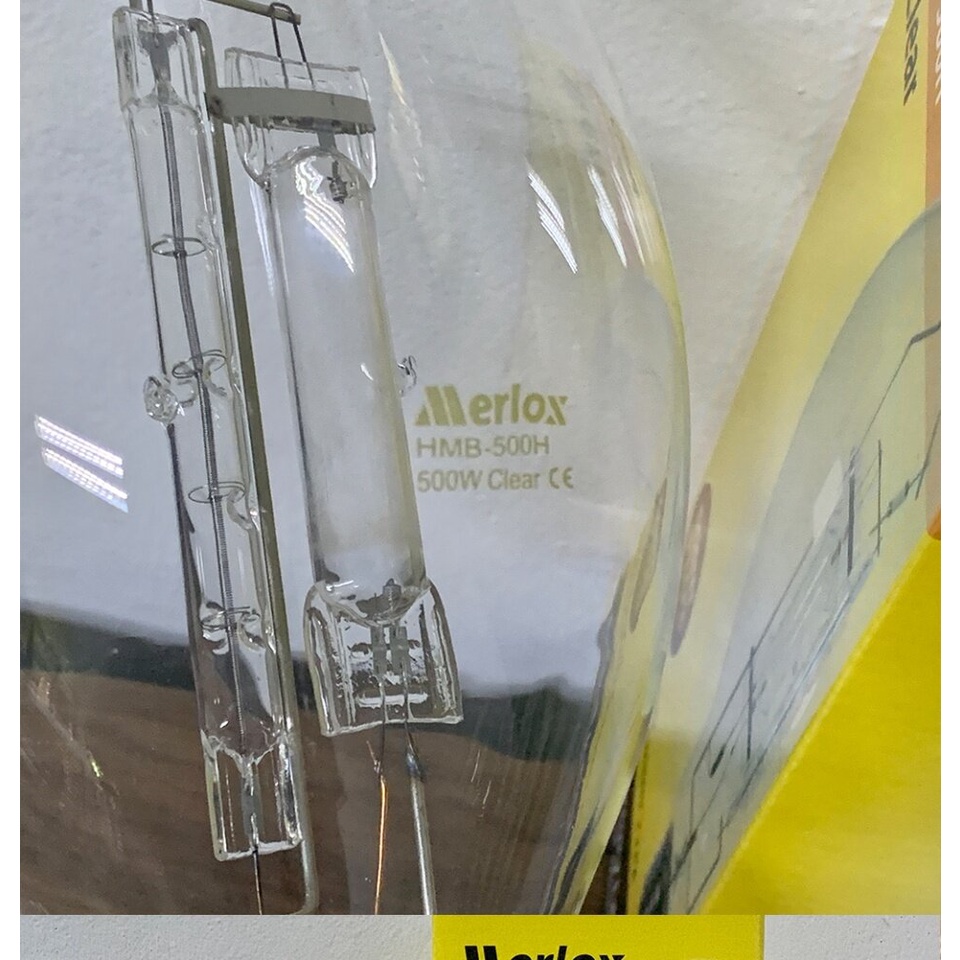 Merlox หลอดแสงจันทร์ ชนิดต่อตรง 500W ขั้วE40 หลอดไฟแสงจันทร์ หลอดไฟ ...