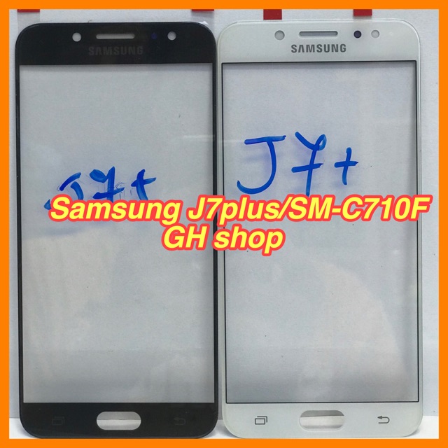 กระจกหน้าทัชสกรีน Samsung J7plus/SM-C710F | Shopee Thailand