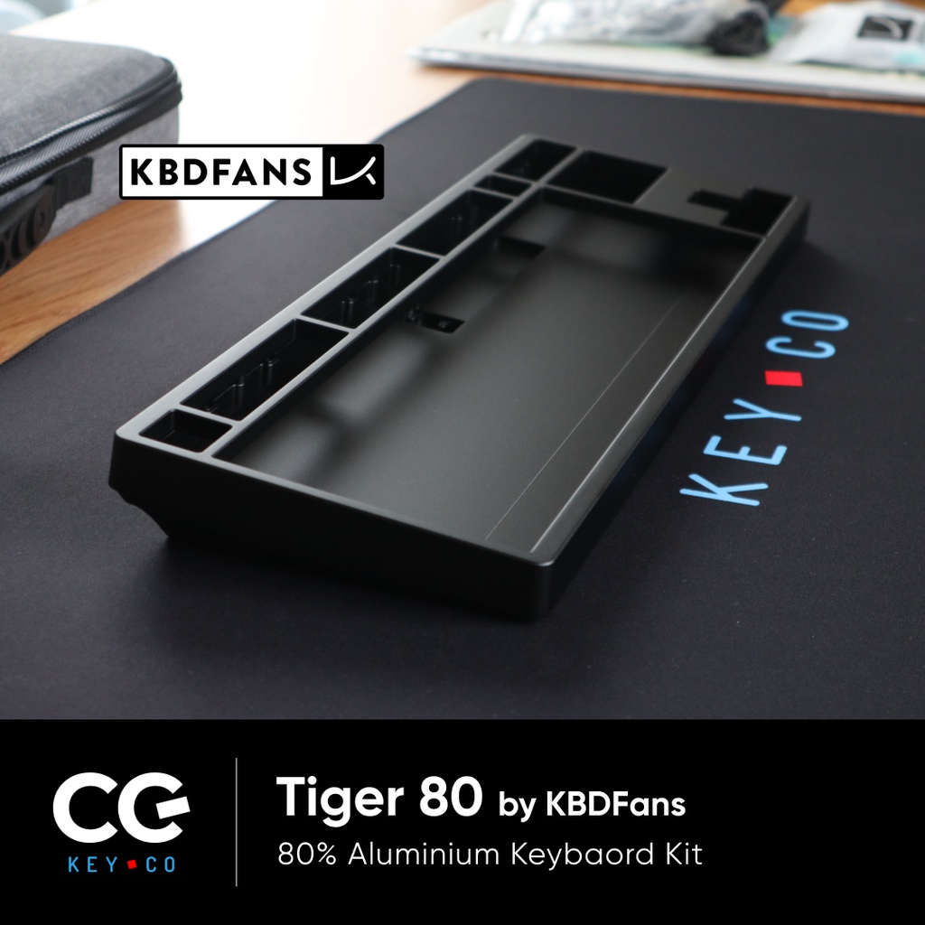 KBDFans Tiger 80 Mechanical Keyboard Kit Aluminium keyboard | Shopee ...