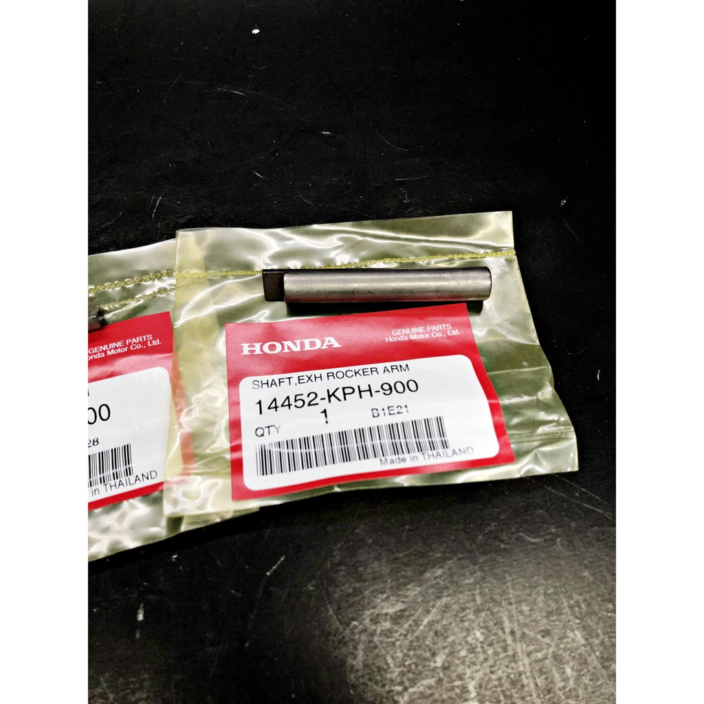 สลักกระเดื่องวาล์ว (ราคา2ชิ้น) แท้ศูนย์ฮอนด้า เวฟ125S R X i บังลม 14451-KPH-900 14452-KPH-900 ...