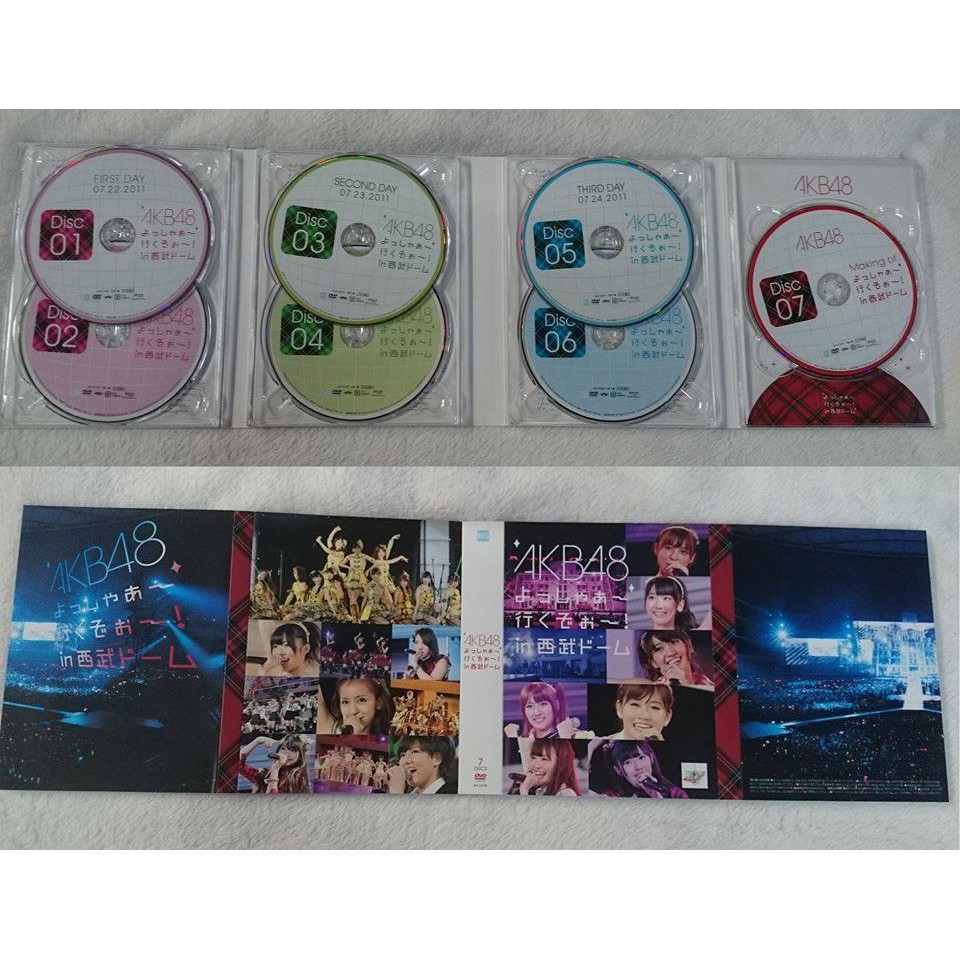 DVD คอนเสิร์ต ♬ AKB48 First Dome Concert "Yossha~Ikuzo~! in Seibu Dome ...