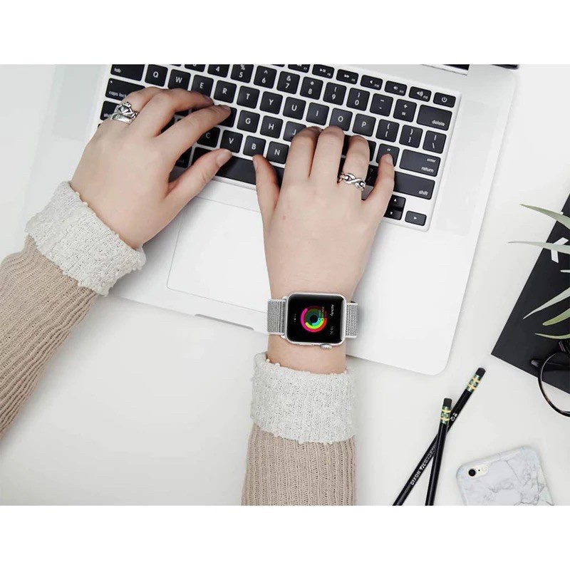 สายสําหรับ Apple watch สาย sport loop สายผ้าไนลอน watch 123456 ลิ้งค์1 ...