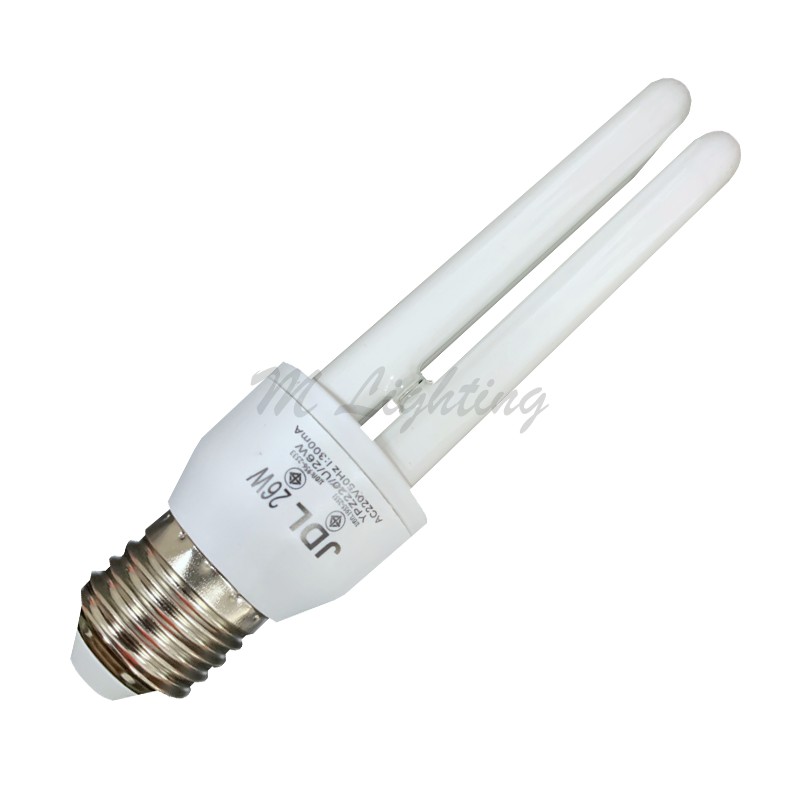 JDL หลอดประหยัดไฟ หลอดตะเกียบ2U ขนาด 26W - m_lighting - ThaiPick
