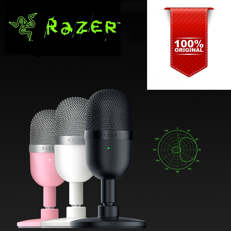 ไมค์ Razer Seiren Mini Use Microphone ของแท้100% ไมโครโฟน ไมค์ ...