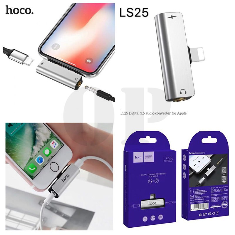 Hoco หัวแปลง หูฟัง คุยโทรศัพท์ 3in1 Digital Audio Converter For ...