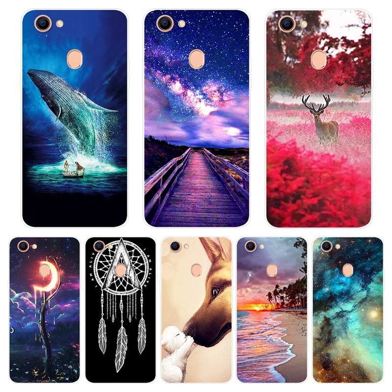 เคส OPPO F5 เคสซิลิโคน OPPO F5 Soft TPU Silicon Phone Cover ...