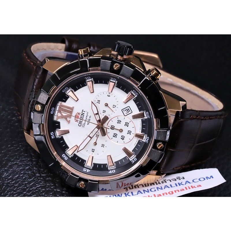 นาฬิกา Orient Quartz Chronograph รุ่น TW03003W - klangnalika - ThaiPick