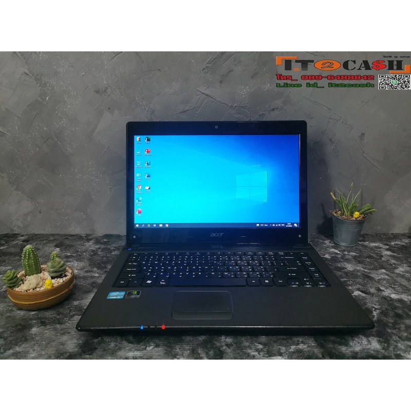 สินค้ามือสอง...Acer Aspire 4750 Core i5 Ram 4GB การ์ดจอแยก พร้อมใช้งาน ...