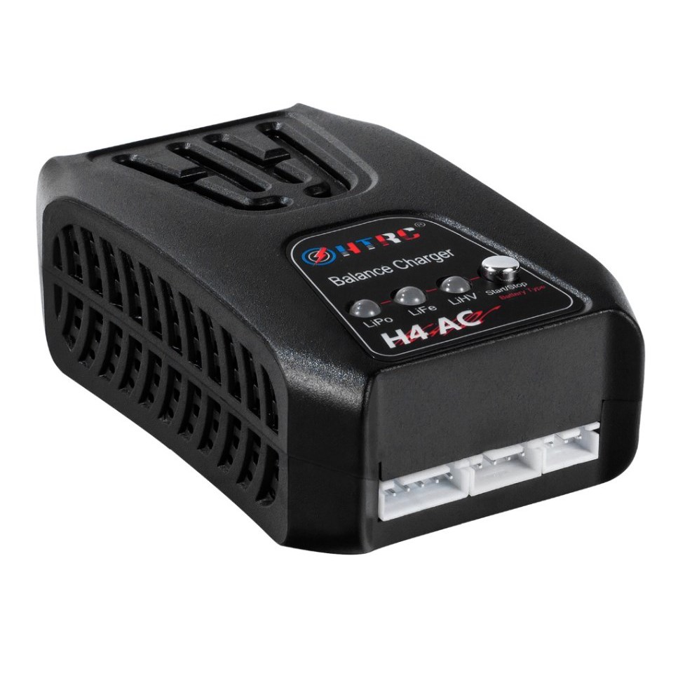 เครื่องชาร์จ แบตลิโพ HTRC H4AC 20W 2A Blance Charger for 2-4s ...