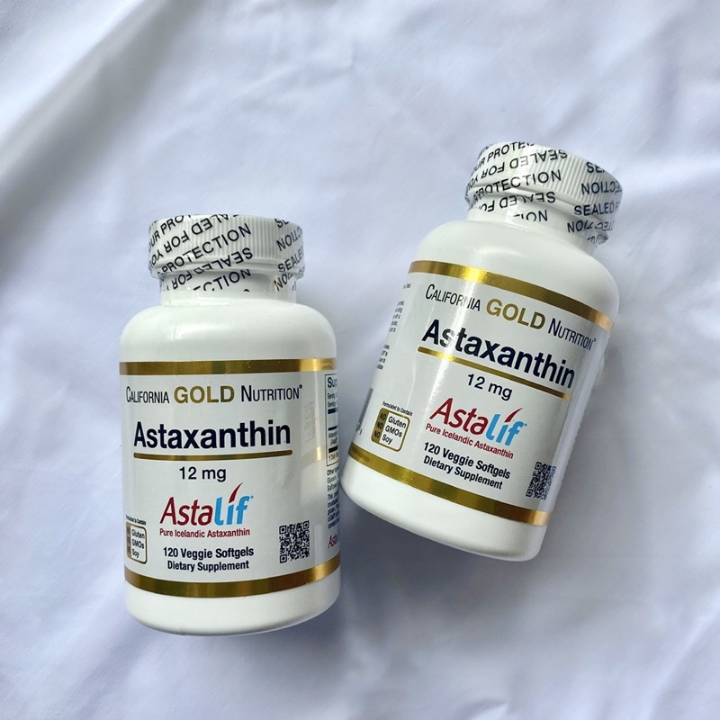 ถูกสุด พร้อมส่ง Astaxanthin AstaLif 12 mg California Gold Nutrition ...