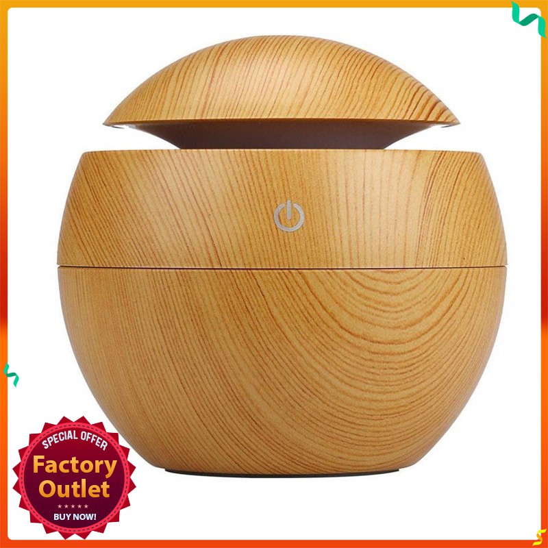 ღღ【Clearance】130ML Ultrasonic Humidifier Aromatherapy diffuser Aroma ...