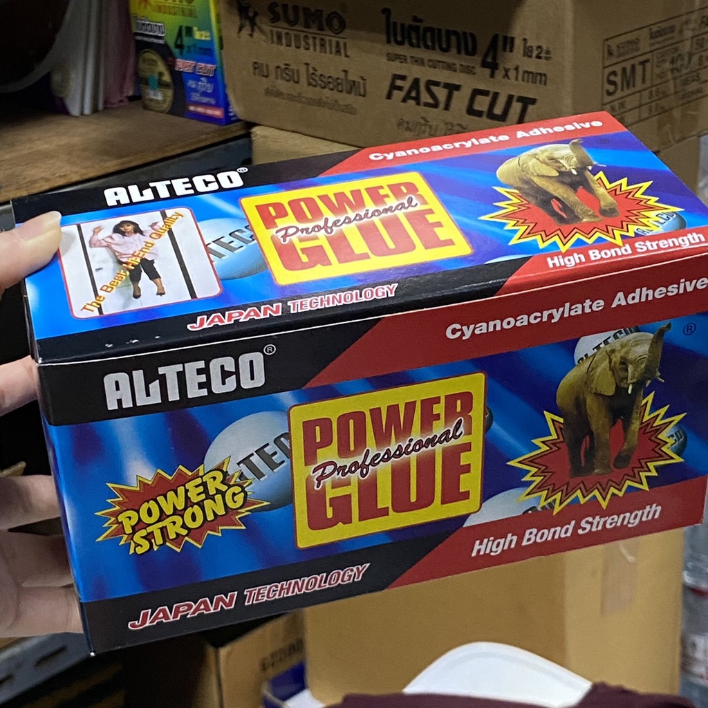 กาวตราช้าง ALTECO แท้100% (ยกกล่อง 12 หลอด) | Shopee Thailand