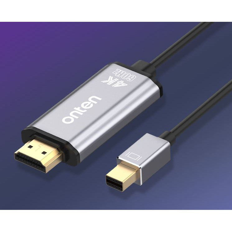 Onten 4K ️FLASH SALE️ (ราคาพิเศษ) Mini DisplayPort to HDMI Cable 1.8m ...