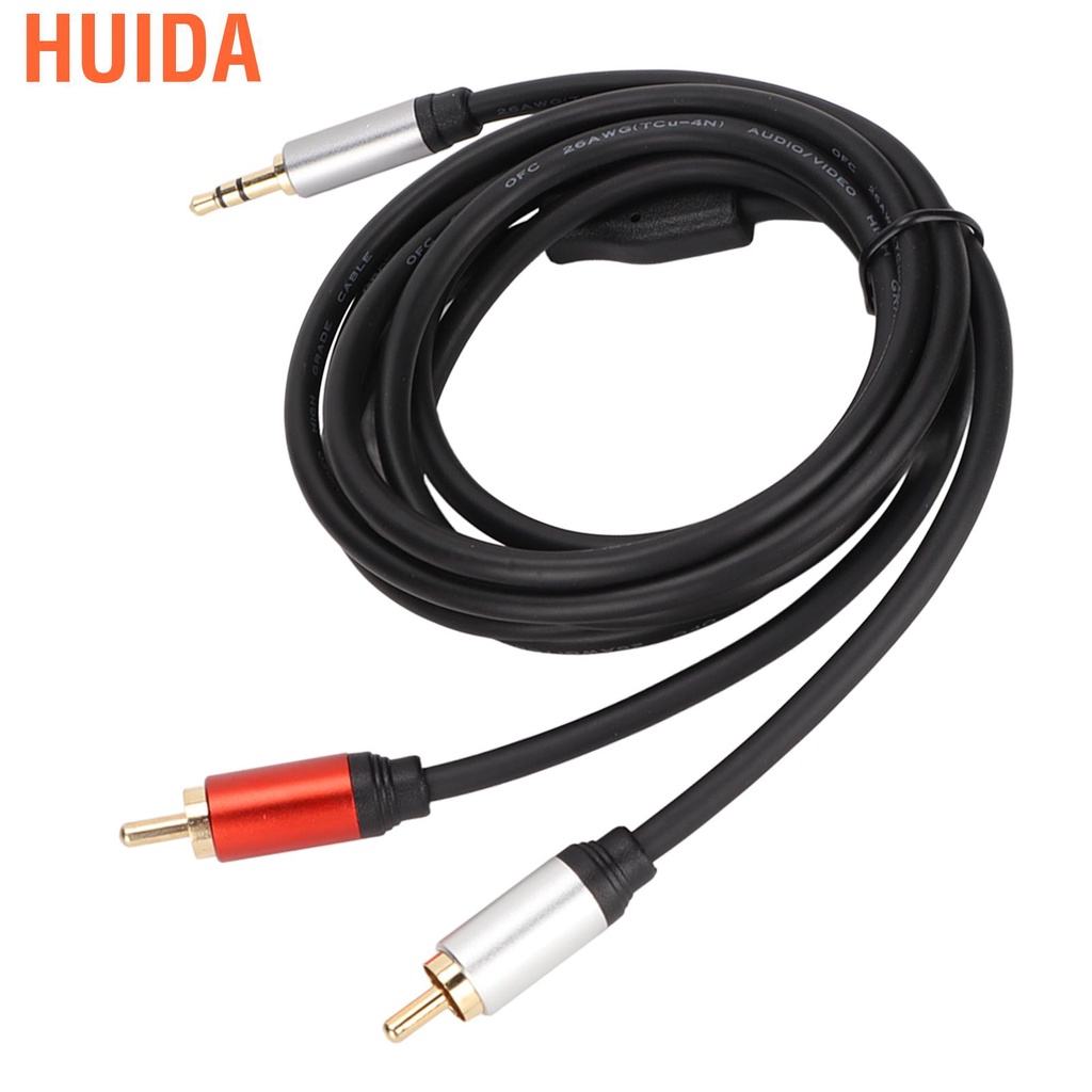 GOLLEY LION HiFi Stereo 3.5mm Jack to Dual RCA Aux Cable Male to Male ...