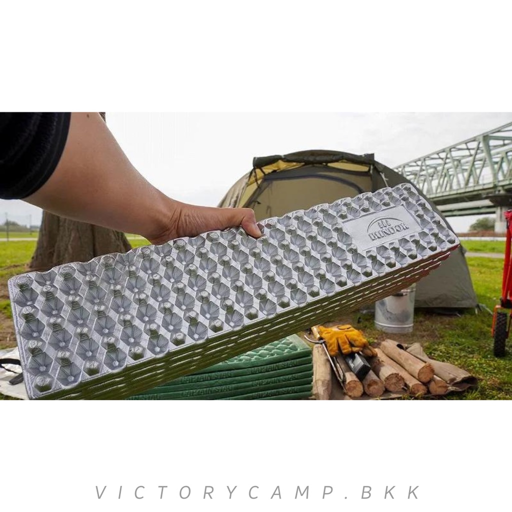 แผ่นรองนอน แผ่นรองนอนเดินป่า FD MAT - BUNDOK - victory_camp_bkk - ThaiPick