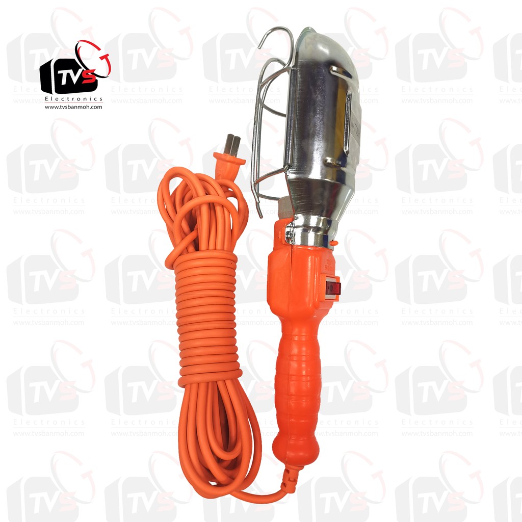 Matoshi สายไฟต่อหลอดไฟซ่อมรถ ขั้ว E27 10เมตร - taveesakchot - ThaiPick