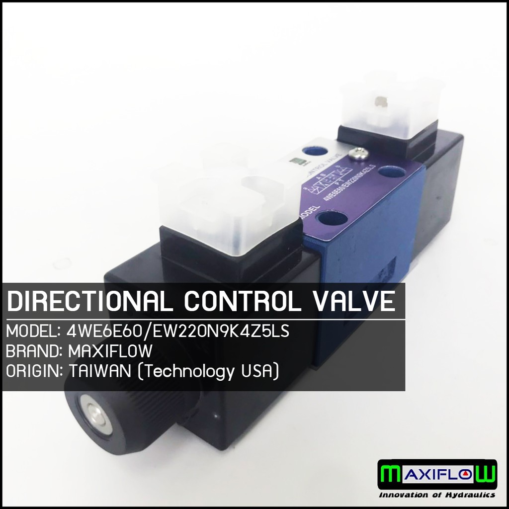 Maxiflow | Hydraulic Directional Control Valve (Model: 4WE6E60 ...