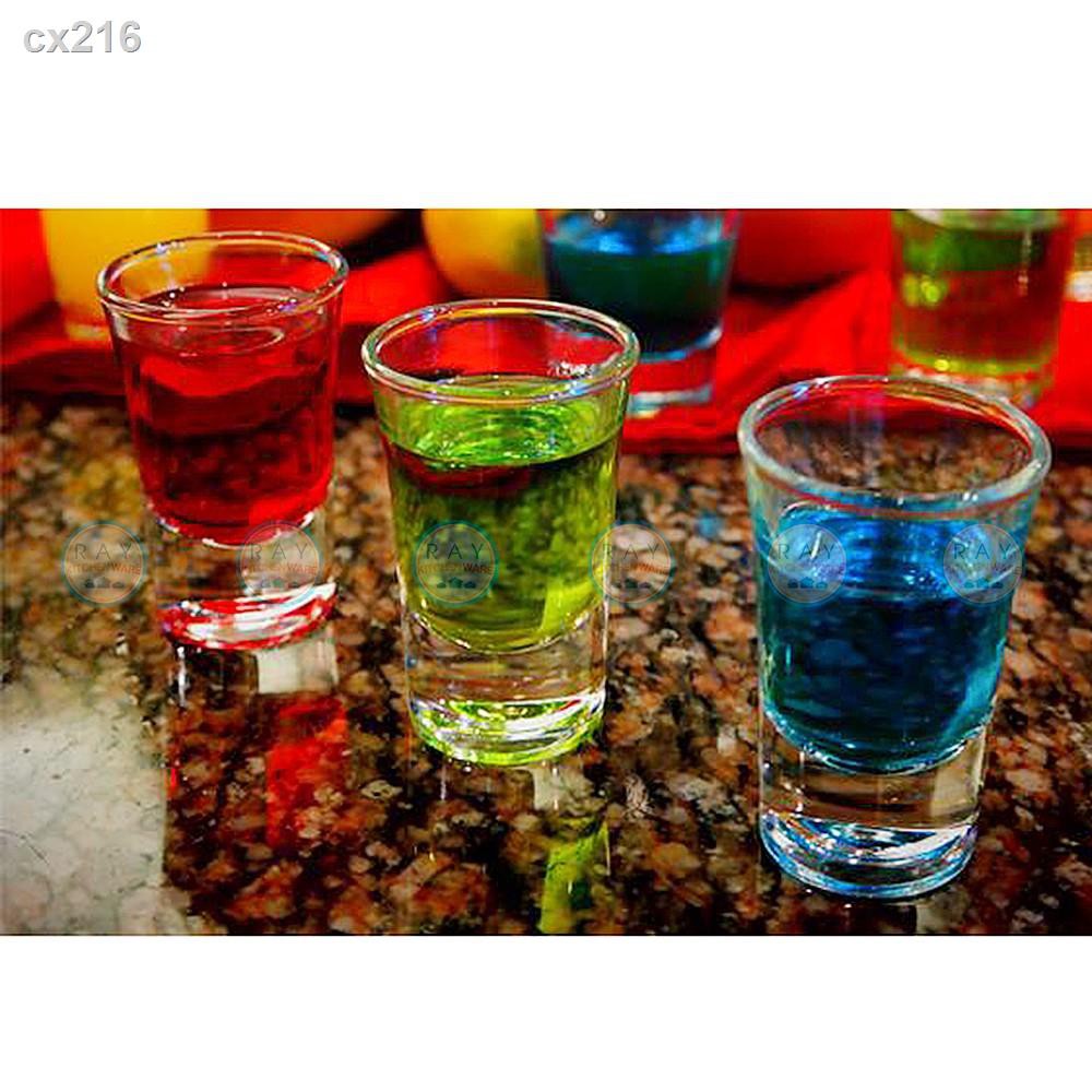 ขายดีเป็นเทน้ำเทท่า ♟ Lucky Glass แก้วเป๊ก(12ใบ) Bell Shot 1.2 ออนส์ ...