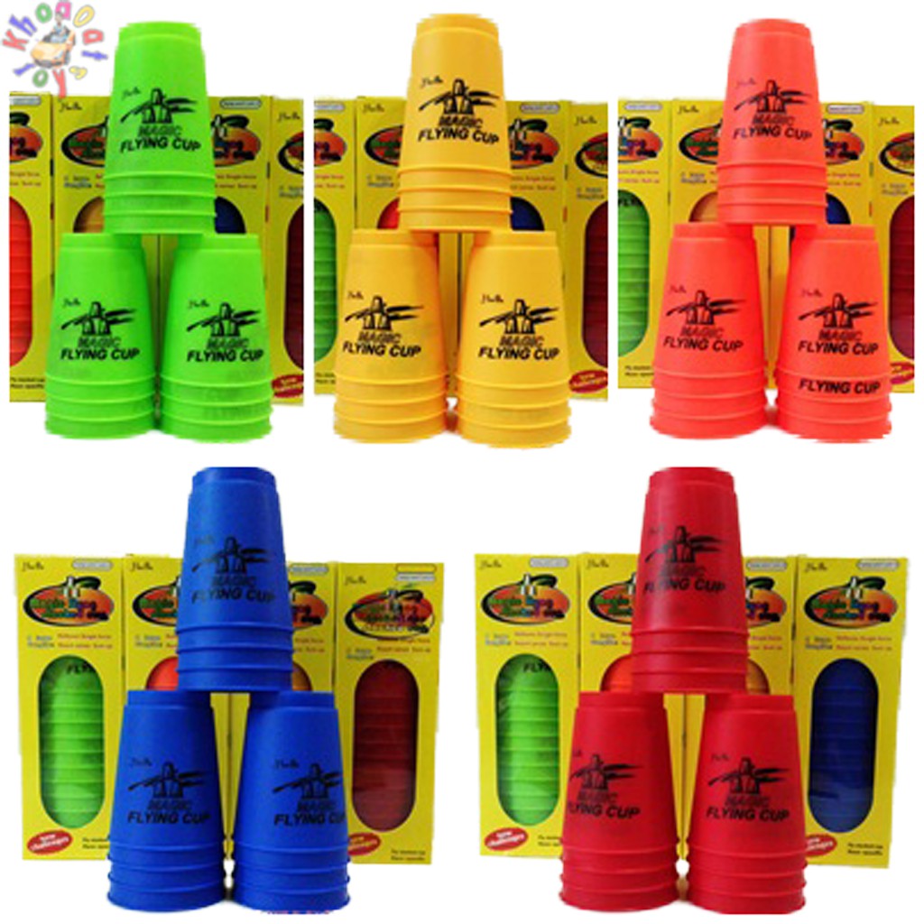 MAGIC FLYING CUP -แก้วสแตค(Stack) | Shopee Thailand