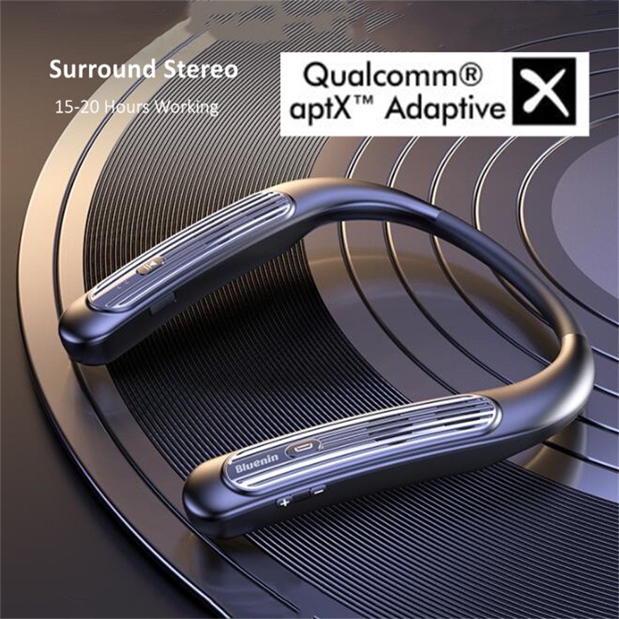 โฮมเธียเตอร์.วิทยากรAptx Hifi Neck Mounted Speaker Waterproof Wearable ...