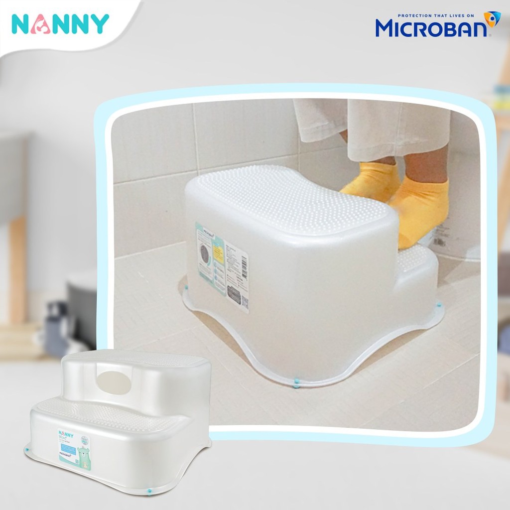 Nanny Micro เก้าอี้ เก้าอี้เด็ก เก้าอี้อาบน้ำเด็ก 2 ขั้น มีจุกยางกัน ...