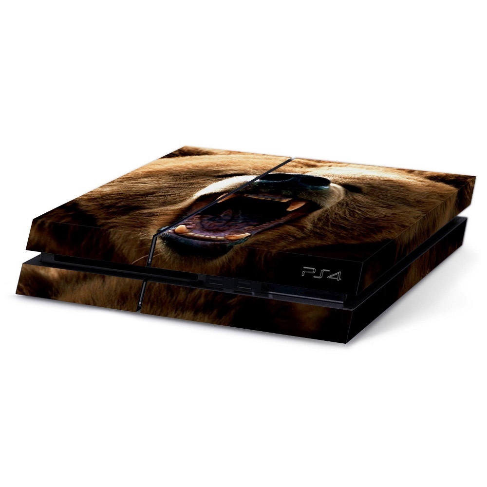 เพลย์สเตชั่น 4 PlayStation 4 คอนโซลสติ๊กเกอร์ครอบคลุมรูปลอกสำหรับ ...
