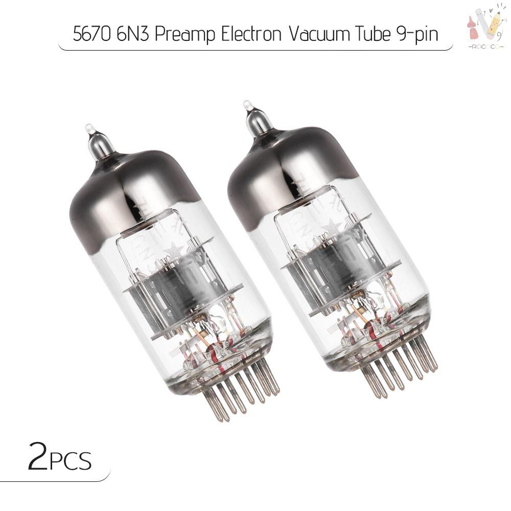 fast shipping 5670 6N3 Preamp Electron Vacuum Tube 9-pin for 6N3P 2c51 ...