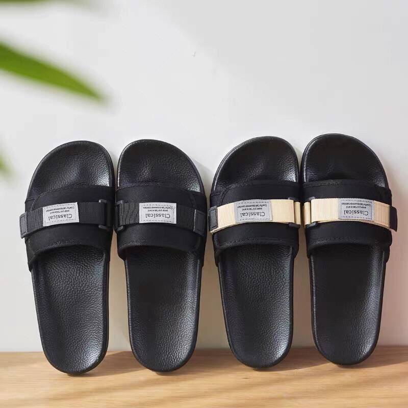 Magic Paste Slipper คู่รักเทรนด์แฟชั่นเทรนด์เกาหลีส่วนบุคคลลากกลางแจ้ง ...