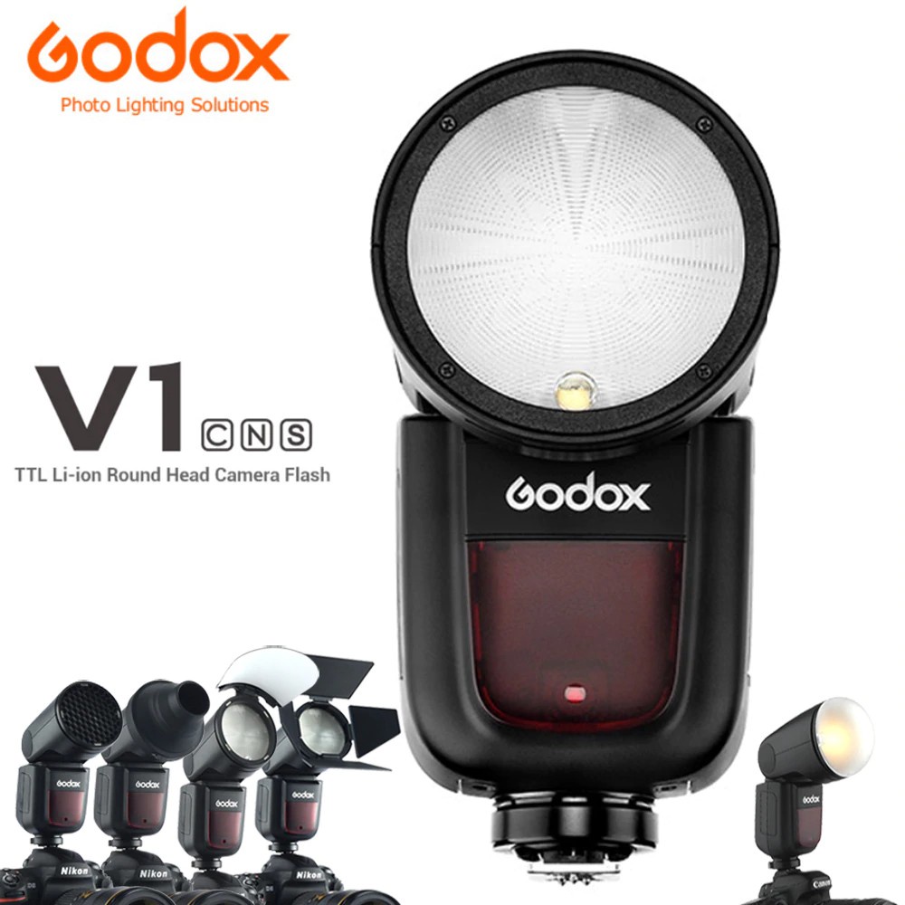 Godox Flash V1 -TTL ( Li-ion Battery ) รับประกันศูนย์ 2 ปี - acc_speed ...