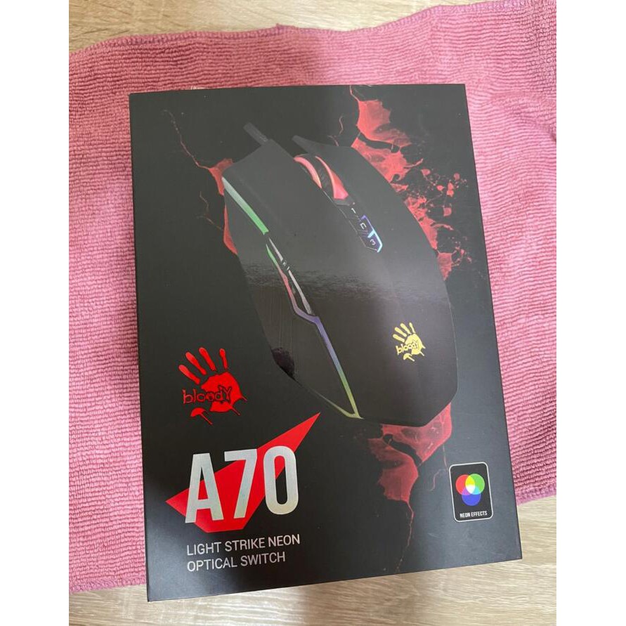 เมาส์เล่นเกม A4Tech Bloody ABedless A70 Usb เนื้อแมตต์สีดํา - l8iic ...