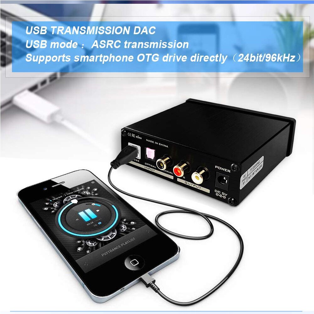 Fx-audio เครื่องขยายเสียงหูฟัง DAC-X3PRO USB DAC ESS9023 CS8416 รองรับ ...